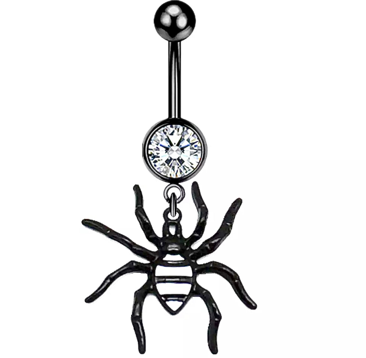 Spooky Spider Belly Ring – Venomiss Body